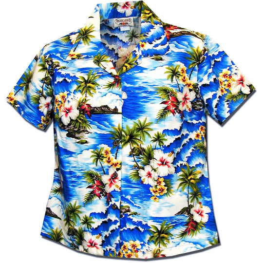Fitted Women's Hawaiian Shirts – AlohaFunWear.com